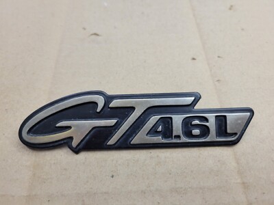 Ford OEM 1996 1997 1998 Mustang GT 4.6L Chrome 5.25 Emblem Badge Logo ...