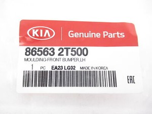 Genuine OEM Kia 86563 2T500 Driver LH Fog Lamp Cover Trim Molding 2014 ...