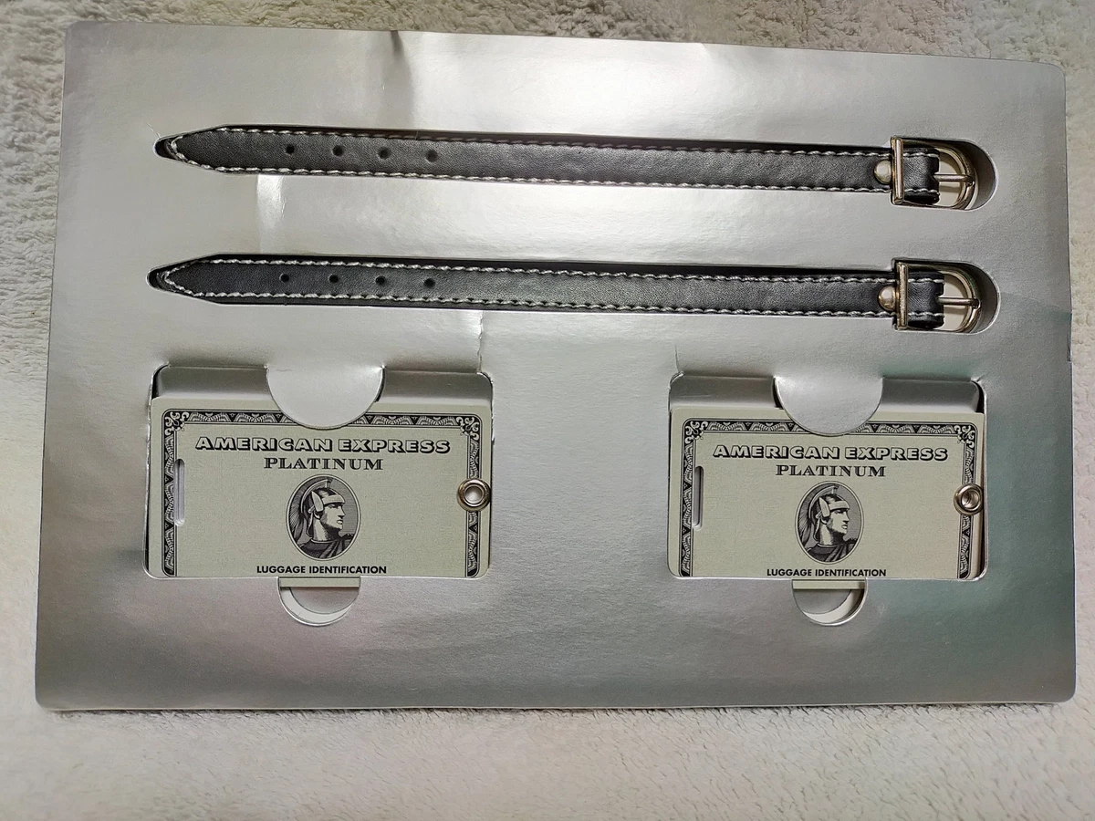 Platinum Luggage Tag