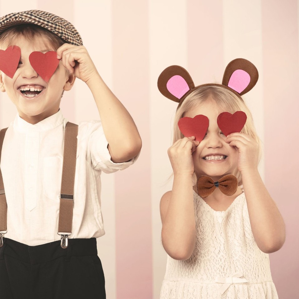 Monkey Ears and Tail Adult Cartoon Animal Headdress Costume Accessories ...