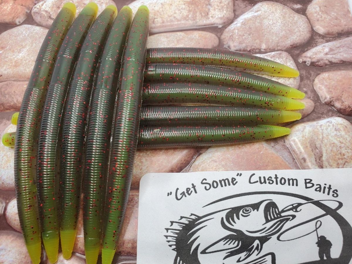 #25 count 5" Senko - style core shot stick worm in Bulk!- #25 count bag ...