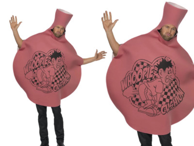 Adult Whoopie Whoopee Cushion 70s 80s Fancy Dress Costume Stag Do ...