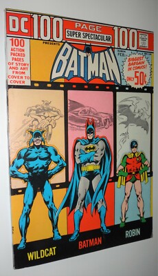 BATMAN 100 PAGE SUPER SPECTACULAR DC-14 9.0 WHITE PAGES 1973 | eBay