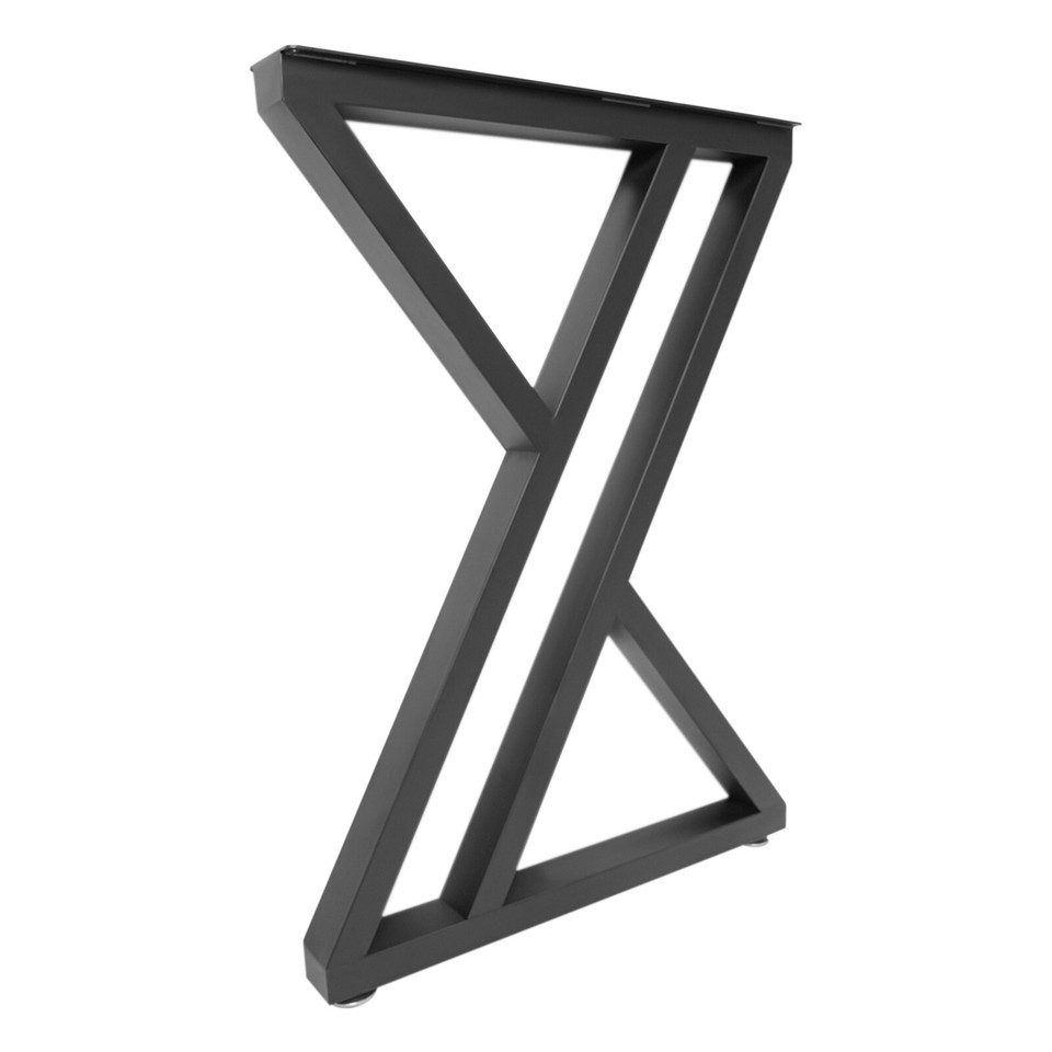 Modern Iron Table Legs X-Shaped Desk Legs Metal Furniture Dining Table ...