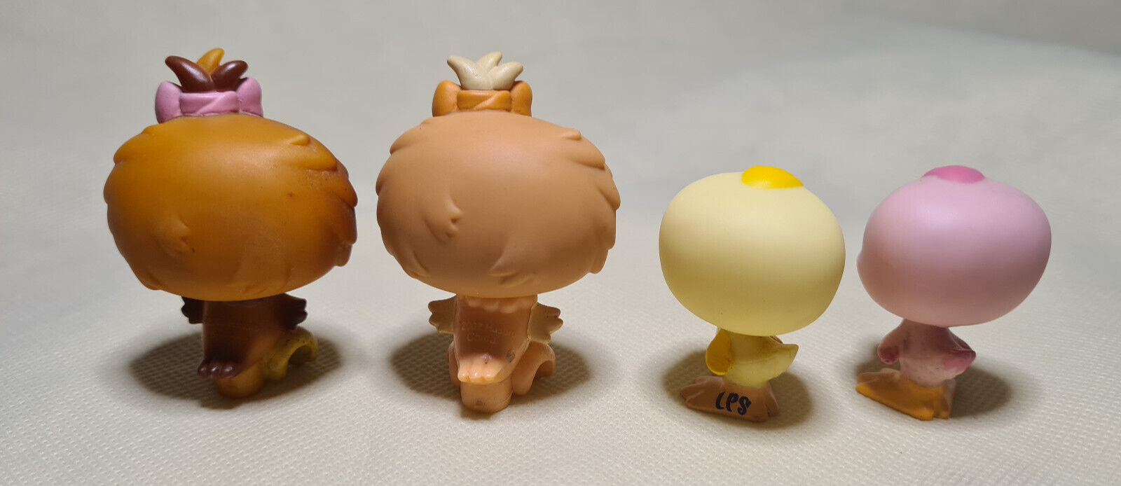 Littlest Pet Shop Authentic 2 x Owls #354 #431 2 x Ducks #825 #1769 LPS ...