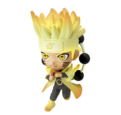 Chibi Masters Bandai Naruto Uzumaki Anime Figure 8cm Anime Merch Naruto ...