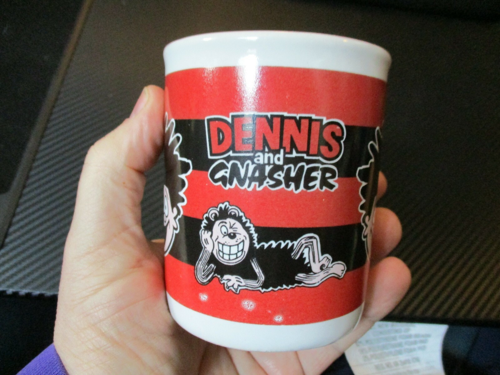 DENNIS THE MENACE & GNASHER VINTAGE 1997 CERAMIC MUG CUP THE BEANO UK ...