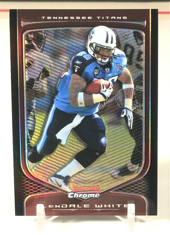LenDale White 2009 Bowman Chrome Refractor #56 Parallel Tennessee ...