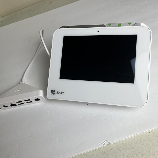 Clover Mini 2nd Generation C302U With Flagship POS Credit Card Terminal ...