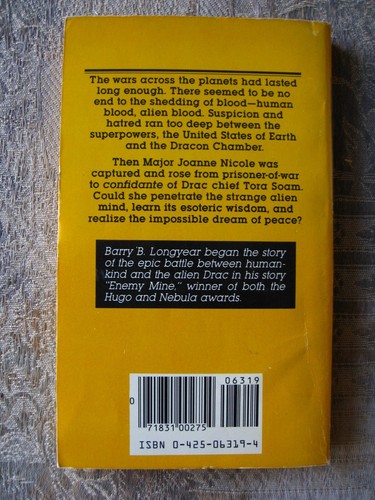 Barry B. Longyear - The Tomorrow Testament (Enemy Mine #2) - 1983 ...