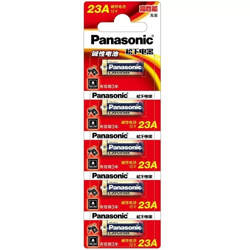 Panasonic 23A 23AE MN21 23 A23 23GA 12V Remote Control Alkaline Battery ...