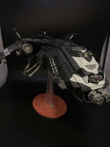 Painted Fire Raptor Gunship -Warhammer 40k Forge World Iron Hands | eBay