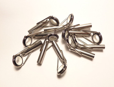 New 10pc Pack Lot of Fuji Fishing Rod Tip Top Repair Guides CHOOSE SIZE ...