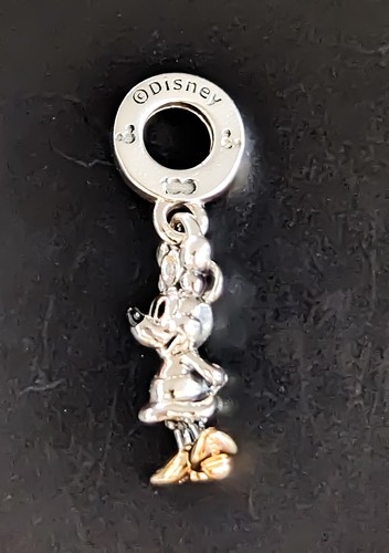 100% PANDORA 792559C01 Disney 100th Anniversary Minnie Mouse Dangle ...