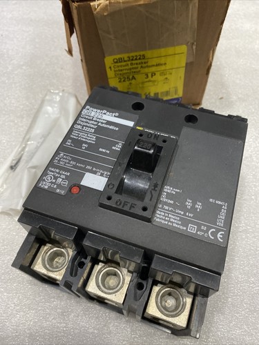 QBL32225 SQD 3 POLE 225 AMP 240V NEW | eBay