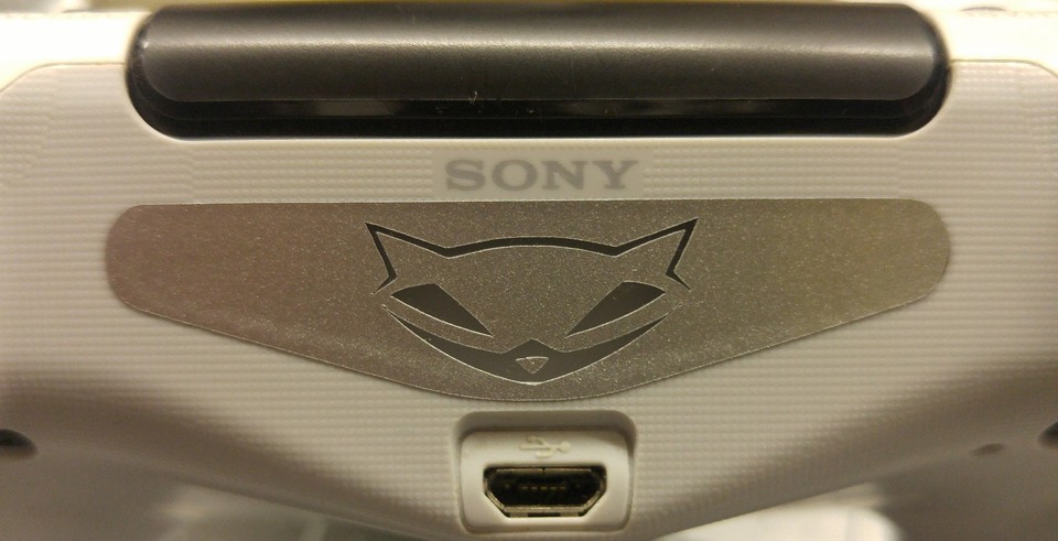 PlayStation 4 Dual shock light bar decal Sly Cooper Qty. for 2 decals ...