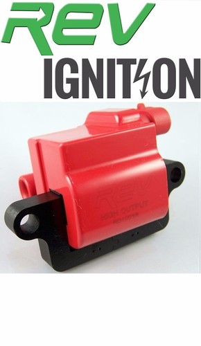 REV Ignition HIGH Performance GM Coil Square Style 12558693 4.8L 5.3L 6 ...