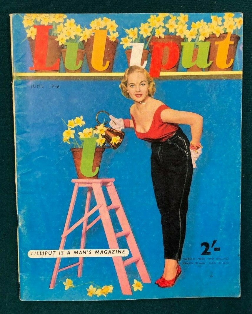 LILIPUT man's magazine published in London June 1956 | eBay