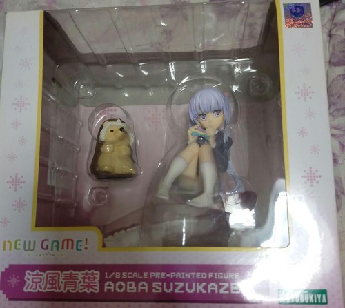 NEW GAME! Aoba Suzukaze 1/8 Scale PVC Painted Figure Kotobukiya From ...