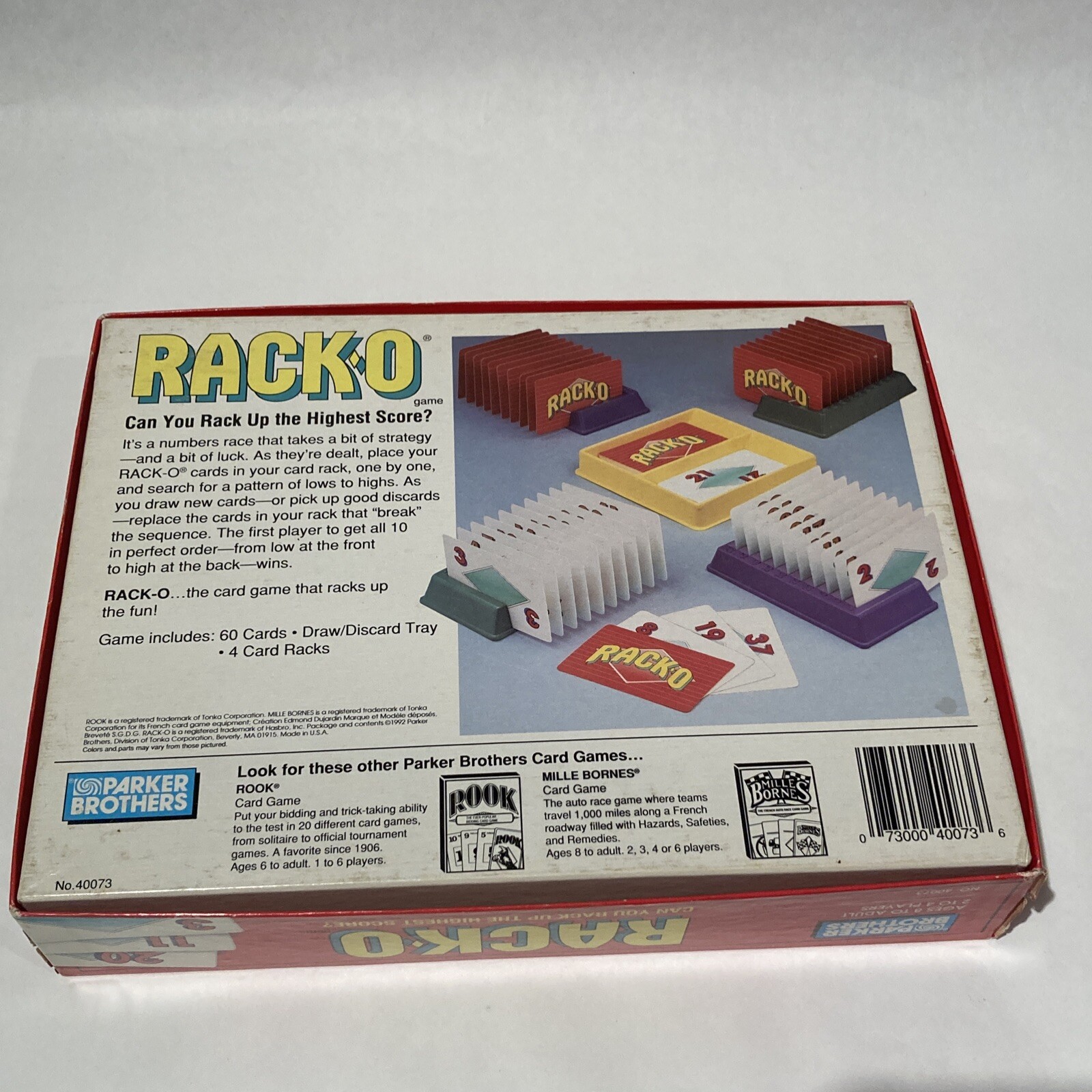 RACKO Card Game 1997 Parker Brothers 100% Complete with instructions | eBay