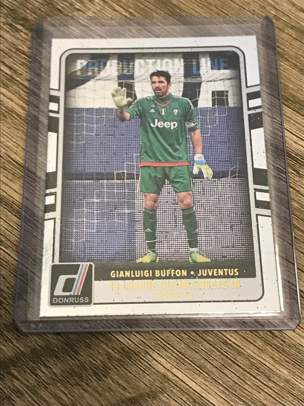 Gianluigi Buffon 2016-17 Donruss Soccer Production Line Juventus Card ...