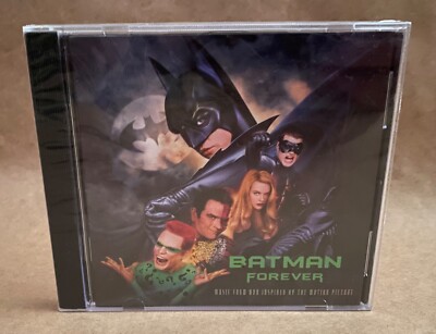 Batman Forever Music From And Inspired CD New Sealed Rare Collectible ...