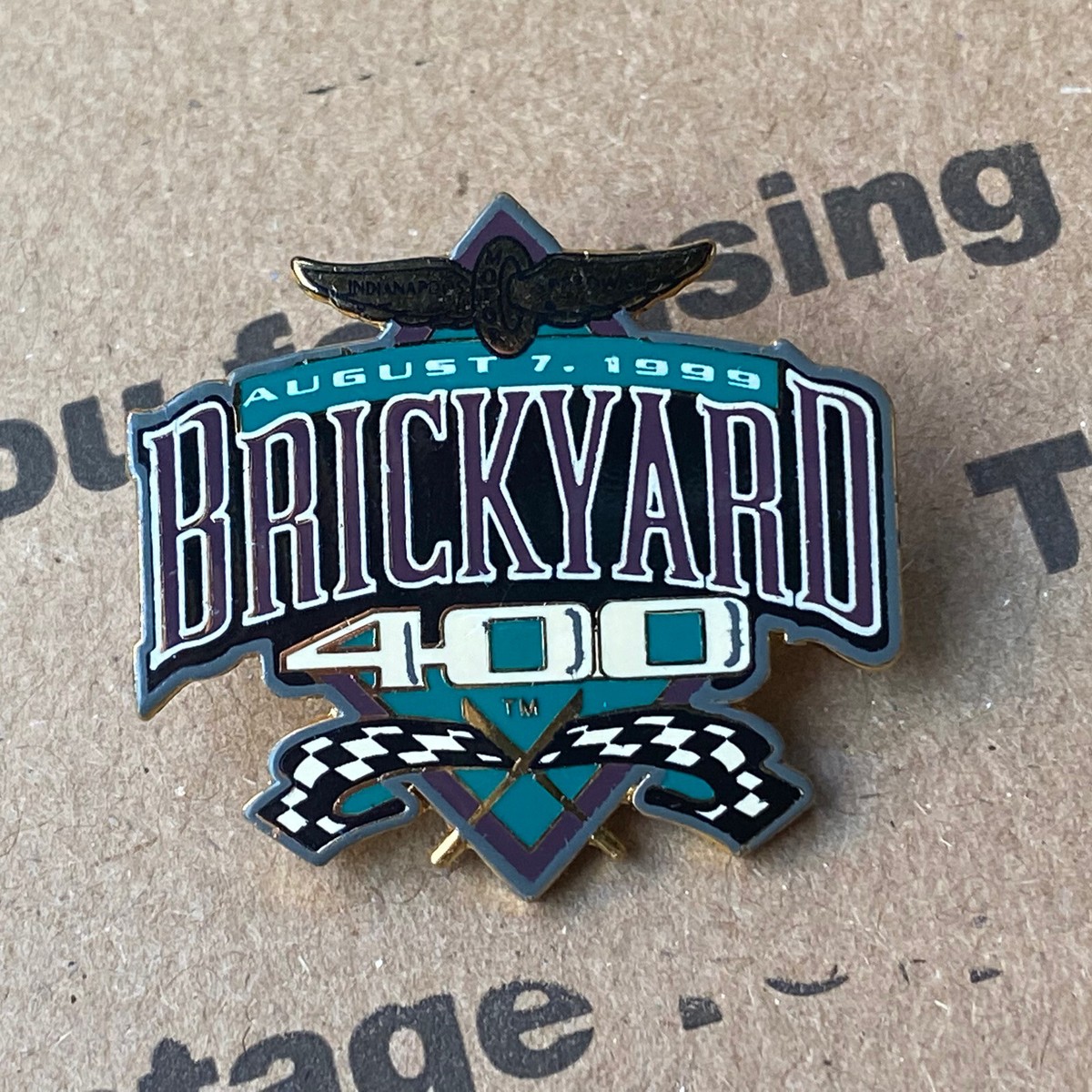 2014 Nascar Brickyard Logo