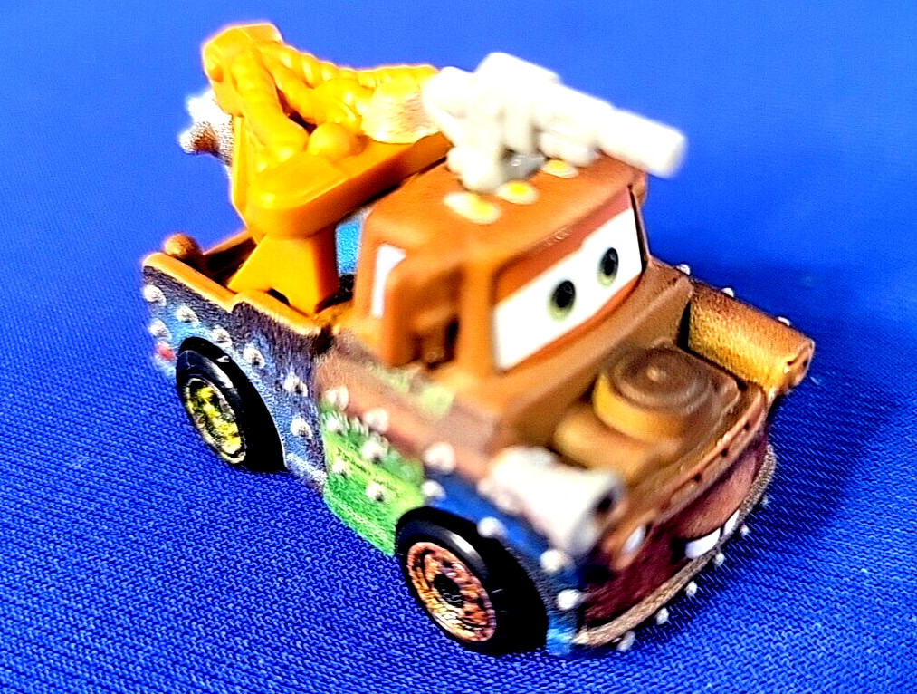 Lot of 5 Disney Pixar Cars Toy Vehicles Off Road Mater 57 Chevy Flo ...