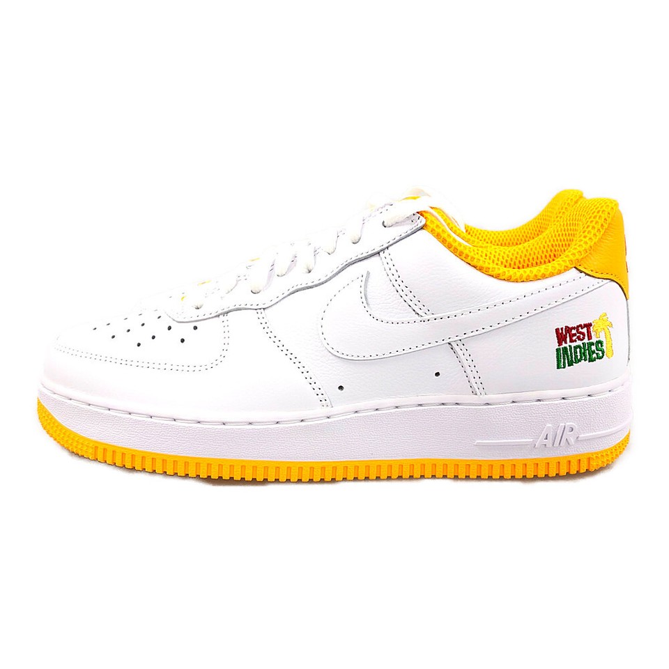 NIKE DX1156-101 AIR FORCE 1 LOW RETRO QS White×yellow US8.5 Genuine ...