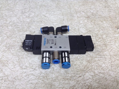 Festo CPE14-M1BH-5/3G-1/8 Pneumatic Valve 24 VDC MSZE-3-24DC | eBay
