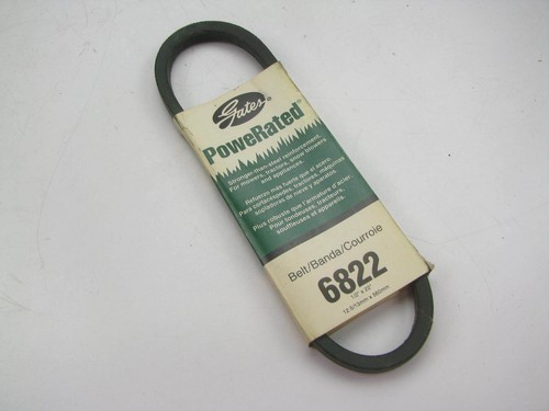 Gates 6822 Power Equipment Accessory Drive Belt - 1/2" X 22" | eBay