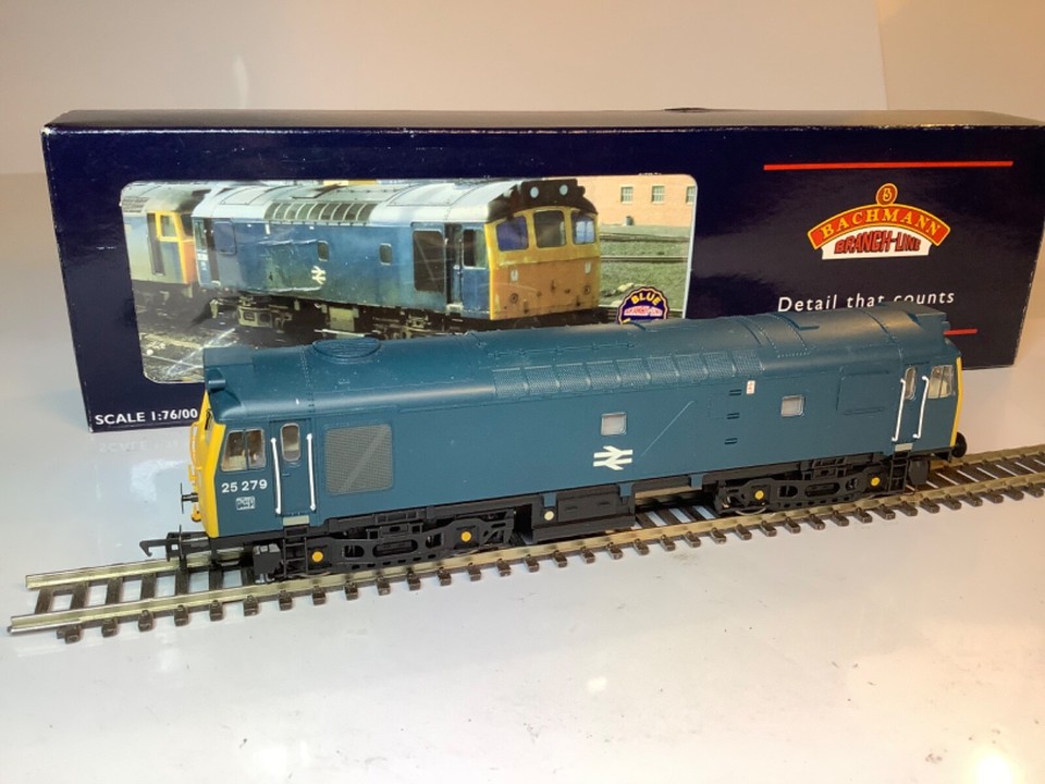 Bachmann 32-401 BR Blue Class 25 Diesel Loco 25279 DCC Fitted | eBay UK