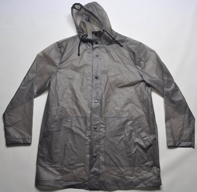 Weatherproof Vintage Rain Slicker Jacket Clear Size Large | eBay