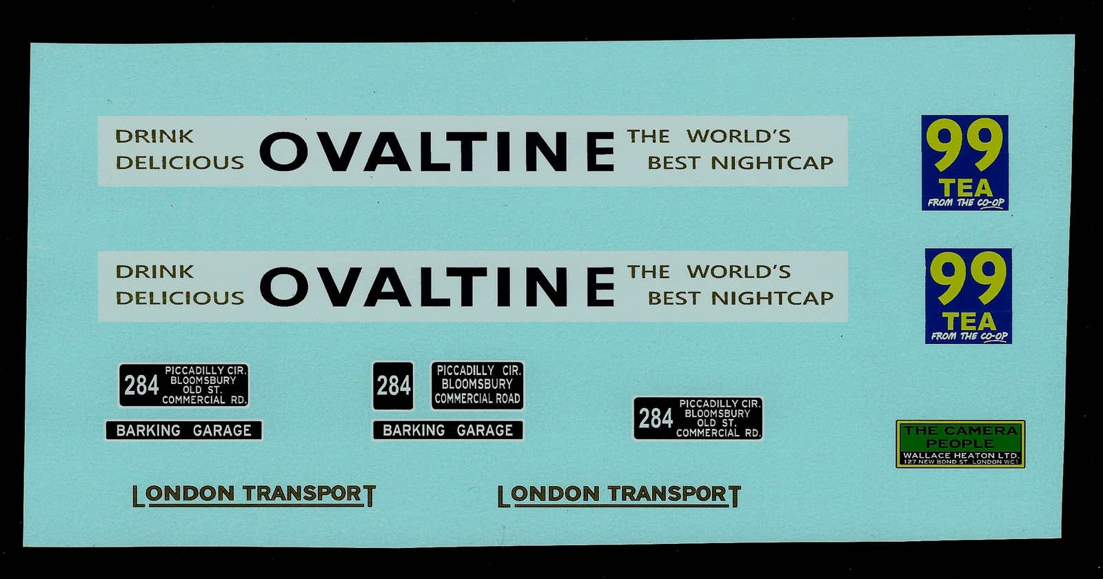 SPOT-ON 145 ROUTEMASTER BUS TRANSFERS/DECALS | eBay