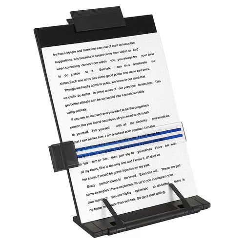 Desktop Document Holder Stand with 7 Adjustable Positions,File ...