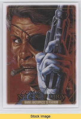 2024 Upper Deck Marvel Masterpieces '92 Canvas Nick Fury #64 READ ru2 ...