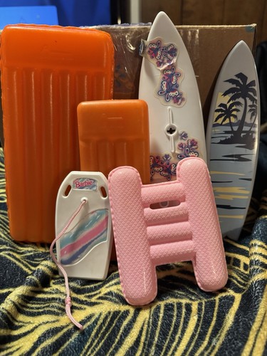 VTG 1970s Barbie Doll Pool Fun Floats Pool Accessories lot | eBay