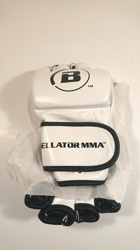 Rare Official Bellator MMA White Leone Gloves Size S - New With Tags ...