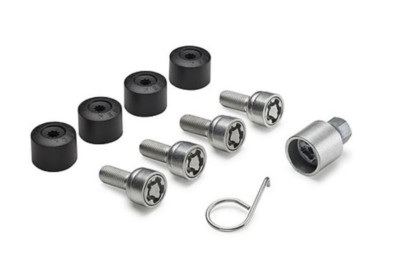 Original VW Radschraubenschlosssatz Felgenschloss M14 x 1,5 x 27 ...