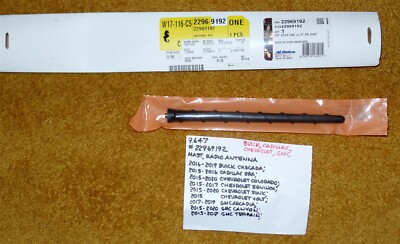 2005-2019 Buick/Cad/Chev/GMC Radio Antenna Mast NEW Genuine GM 22969192 ...