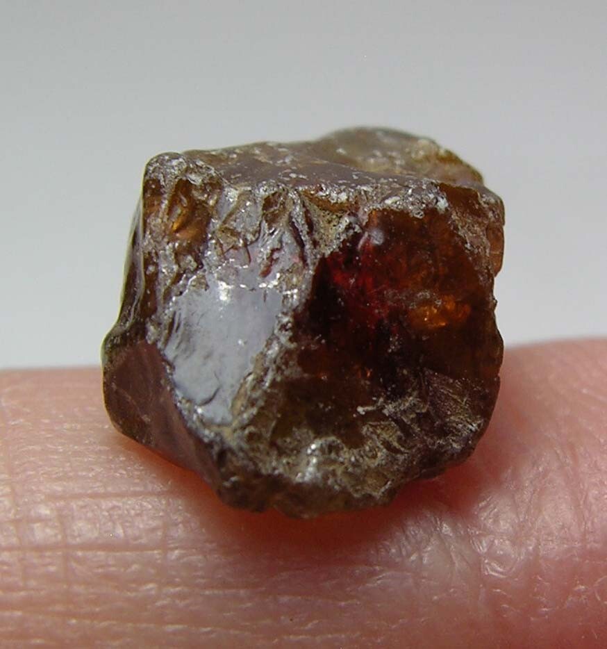 #12 Vietnam 10.00ct Natural Rough Uncut Red Zircon Crystal Specimen 2 ...