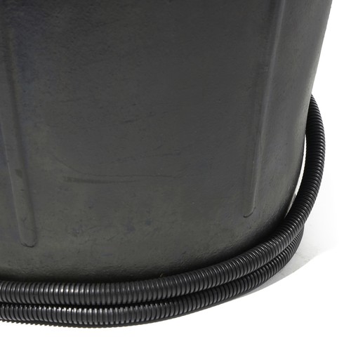 Farm Innovators 18 Qt Rubber Flat Back Heated Bucket w/ Guard, 90 Watt ...