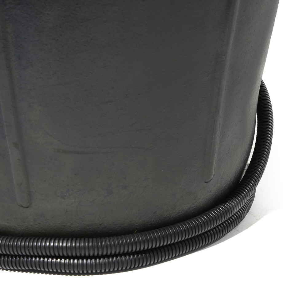Farm Innovators 18 Qt Rubber Flat Back Heated Bucket w/ Guard, 90 Watt ...