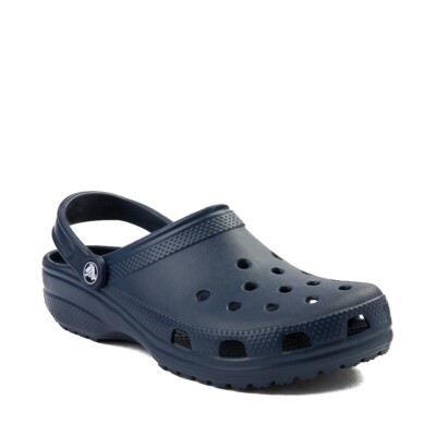 Crocs Mens 8 Classic New Navy Blue | eBay