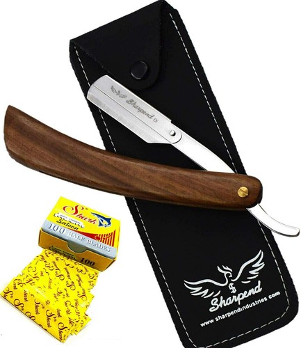 BARBER SALON STRAIGHT CUT THROAT SHAVING RAZOR SHAVE RASOIRS RASOI +100 ...