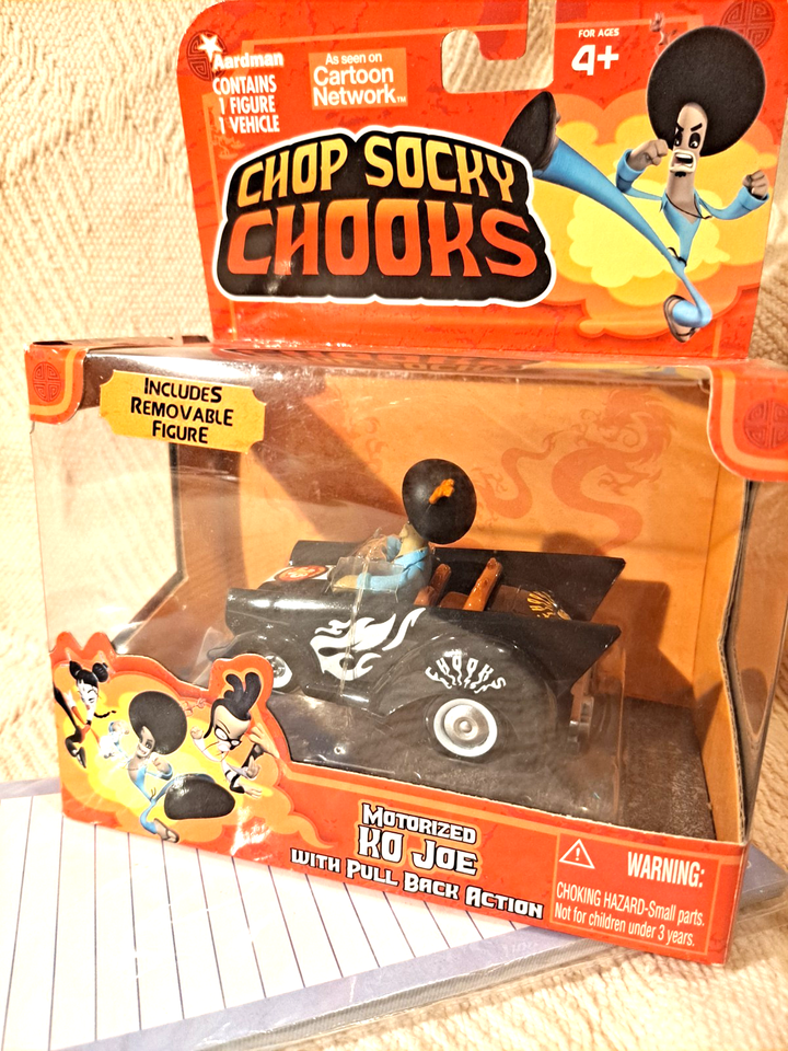 Vintage CHOP SOCKY CHOOKS Aardman Cartoon Network 2009 - Die Cast Car ...