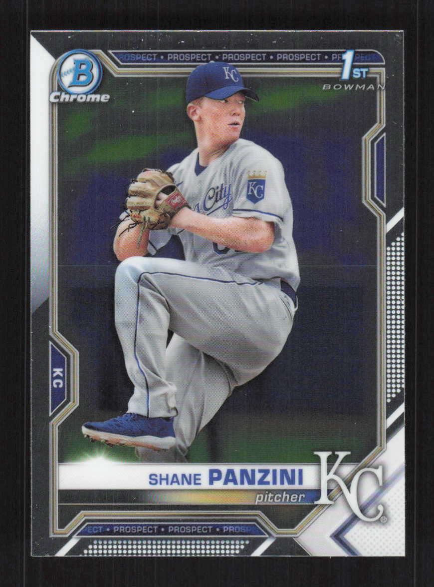 Shane Panzini 2021 Bowman Draft Chrome Kansas City Royals #BDC-36 | eBay