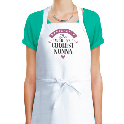 Nonna Gift Funny Personalised Keepsake Cooking Apron Christmas Birthday ...