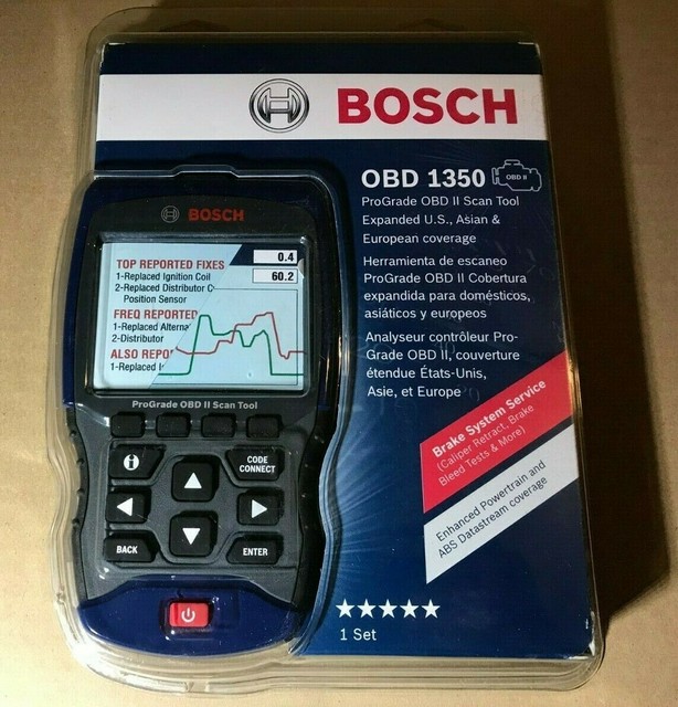 Bosch OBD 1350 ProGrade OBDII Scan Tool for sale online | eBay