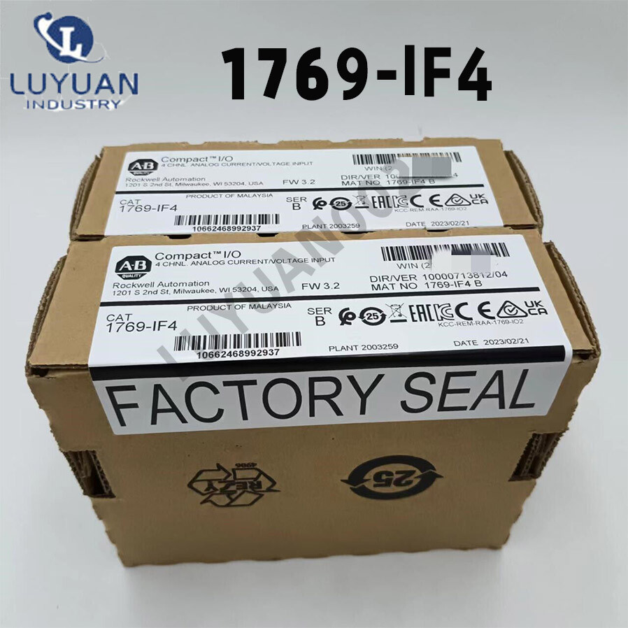 1769-IF4 AB 1769 IF4 SER B CompactLogix 4-Ch Input Module NEW Sealed ...